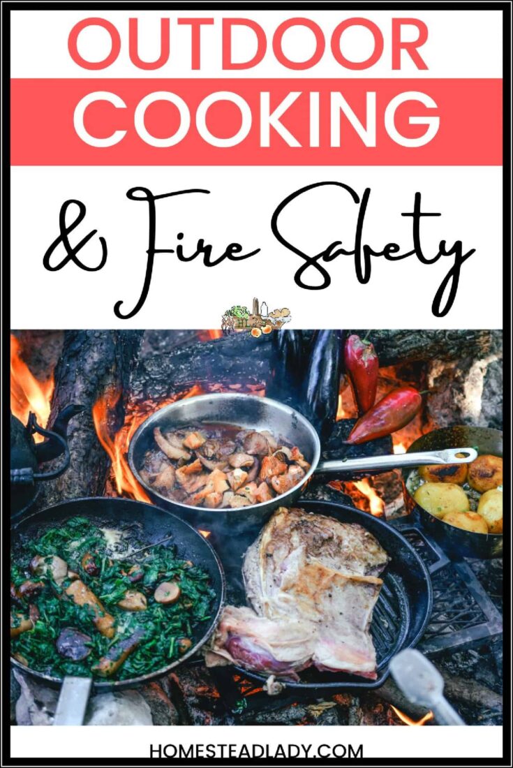 Outdoor Cooking - Homestead Lady