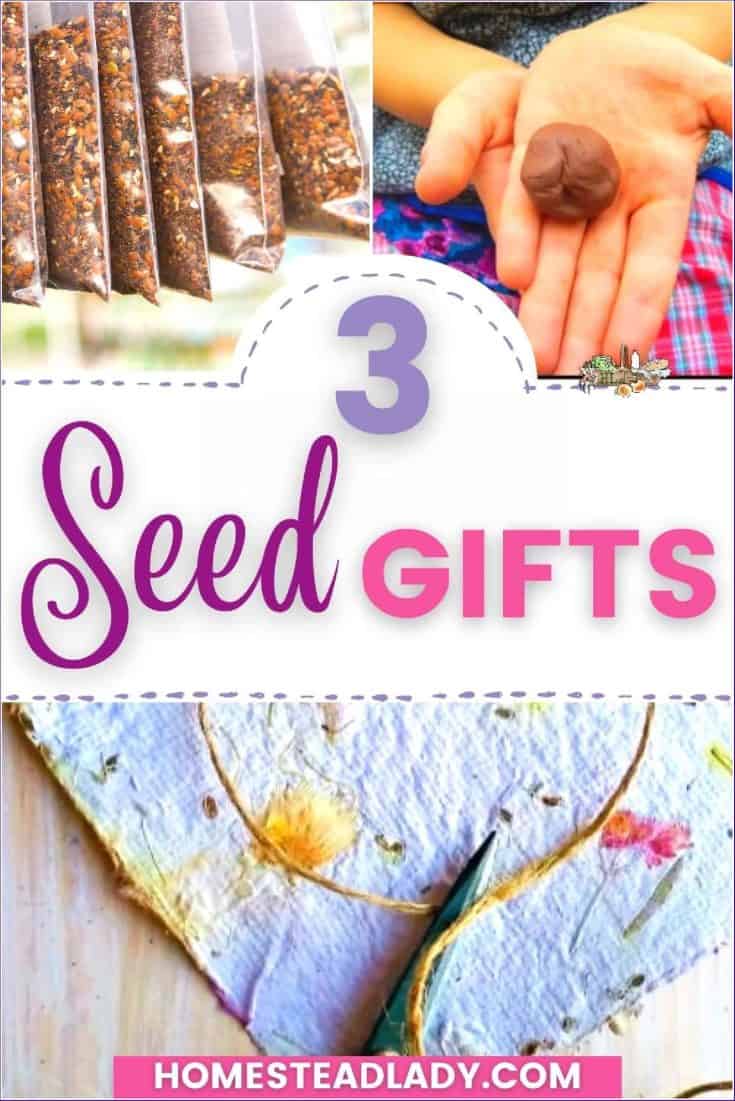 3 Seed Gifts • Homestead Lady