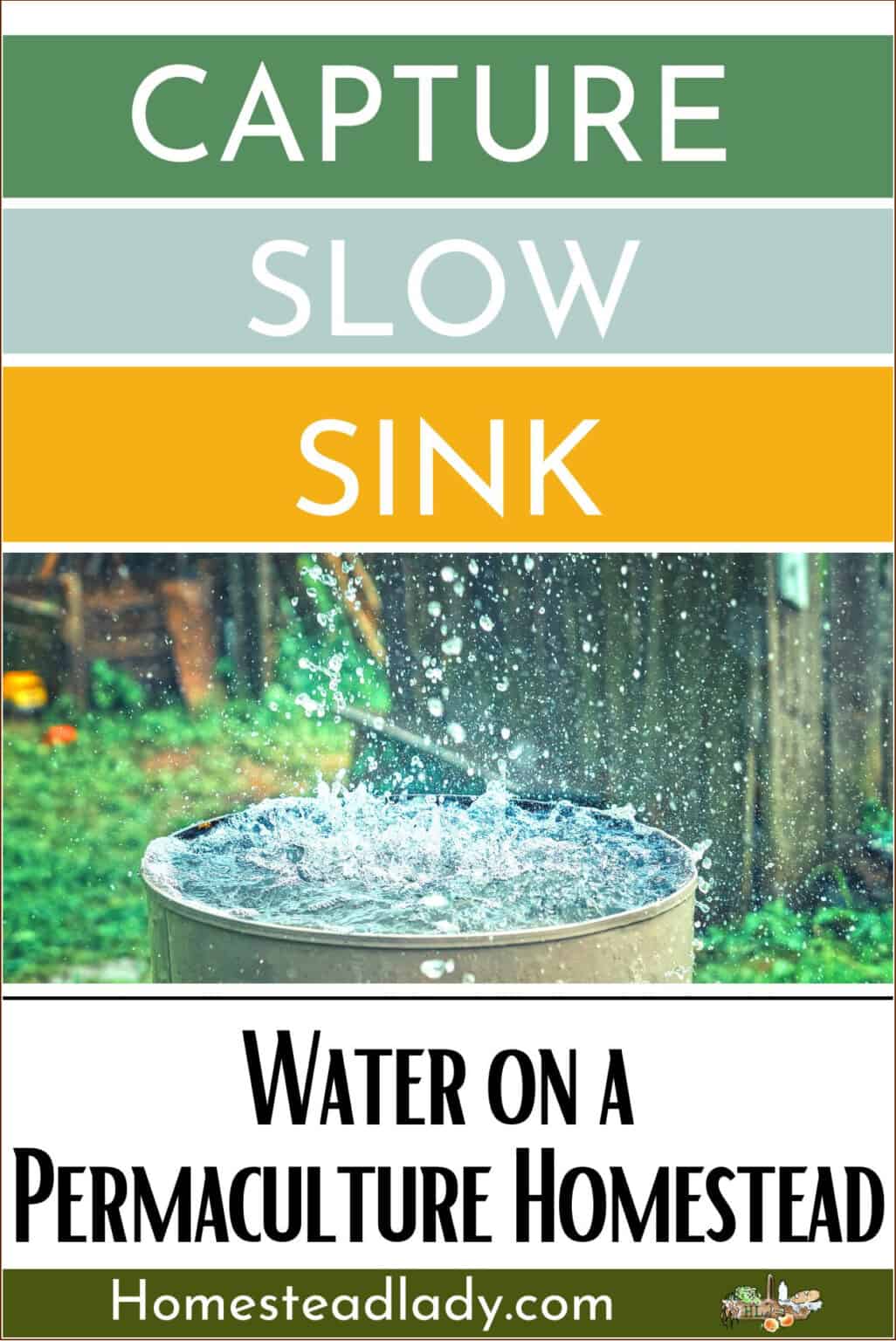 Conduct a Water Audit on the Homestead • Homestead Lady