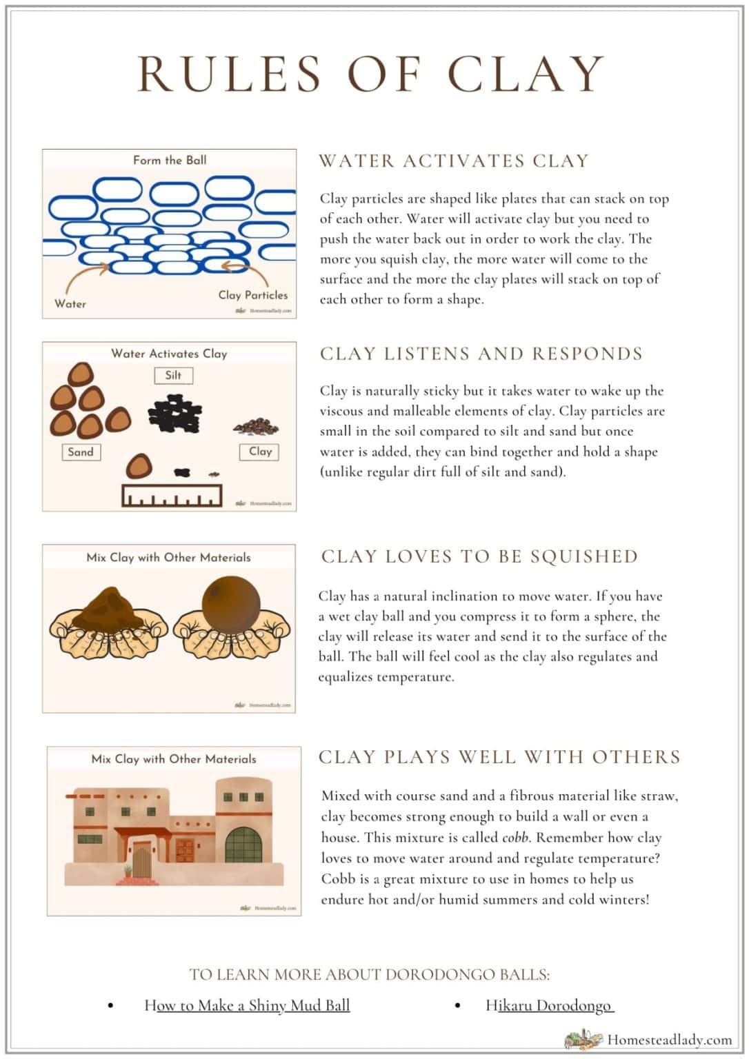 Beginner Clay Idea: Dorodango Balls • Homestead Lady