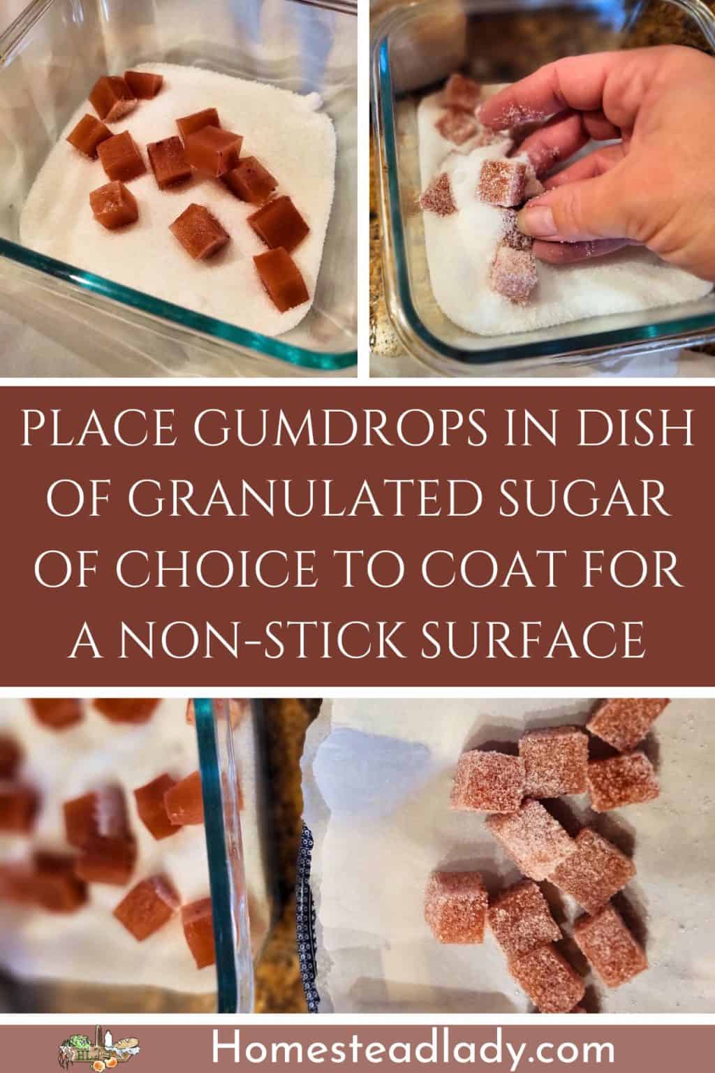 Homemade Gumdrops (No Sugar Option) • Homestead Lady