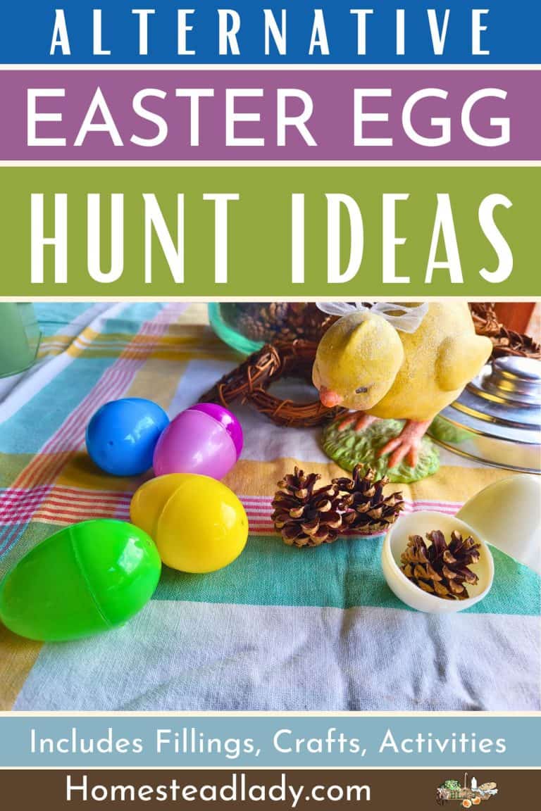 Alternative Easter Egg Hunt Ideas (No Candy) • Homestead Lady