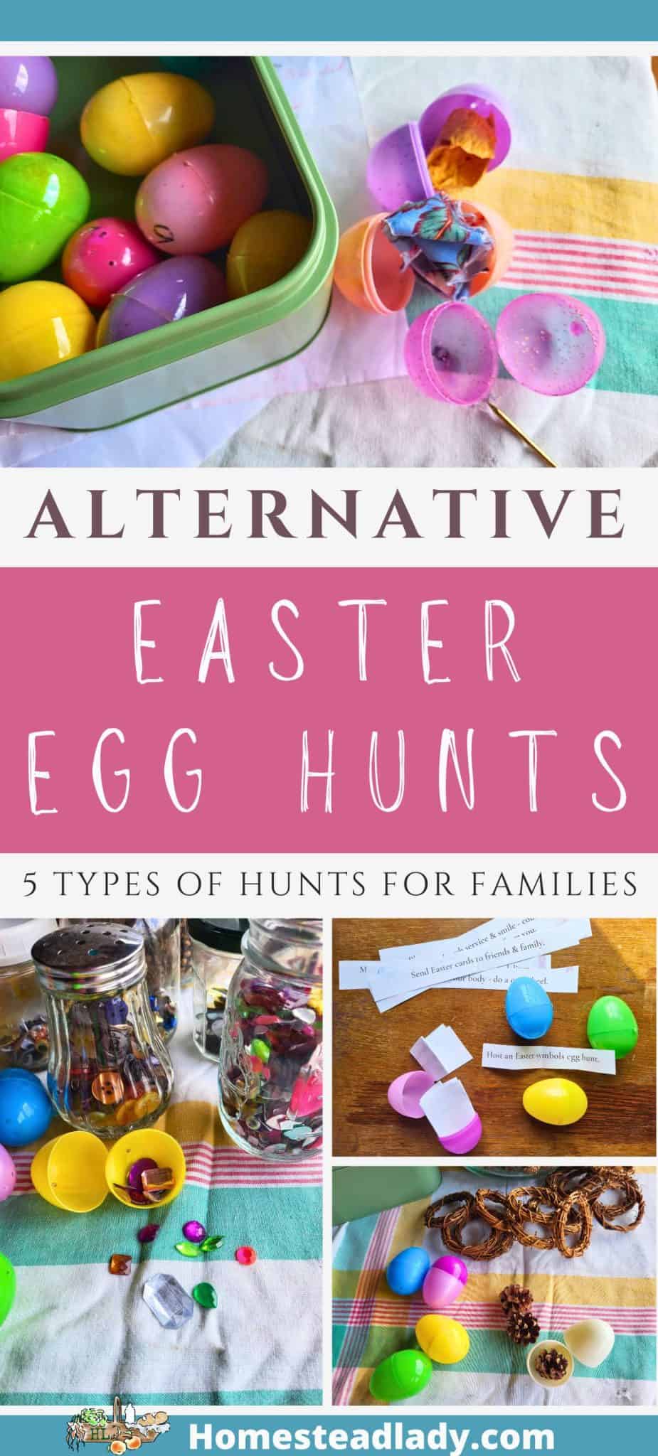 Alternative Easter Egg Hunt Ideas (No Candy) • Homestead Lady