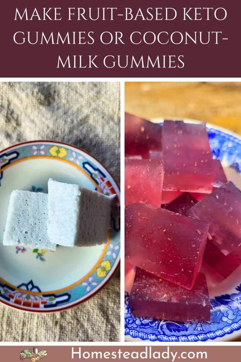 Easy Keto Gummy Recipe (No Sugar + Extra Gelatin) • Homestead Lady