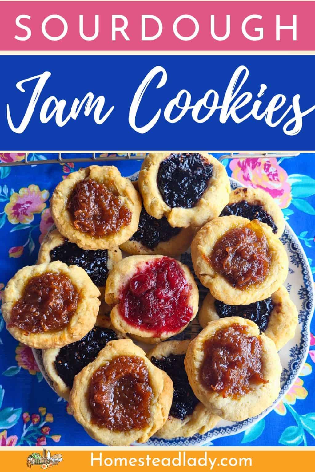 Tea Time: Sourdough Jam Cookies • Homestead Lady